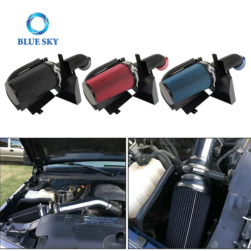 4" Cold Air Intake System Heat Shield For GMC Chevy V8 4.8L 5.3L 6.0L ...