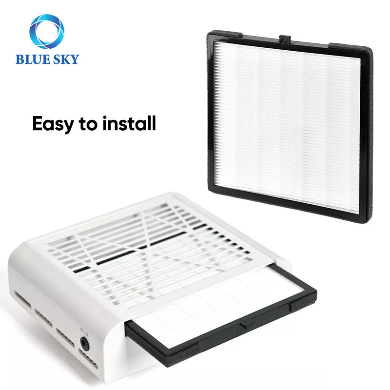 Nail Dust Collector Filter Replacement Compatible with 40W 60W 80W ...