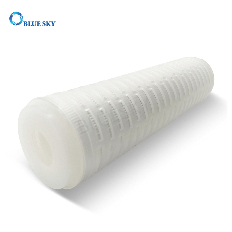 10'' Absolute Rated Polypropylene Pleated Filter Cartridge PP membrane ...