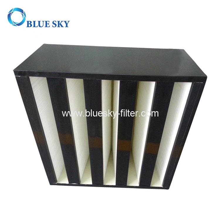 V-Bank HEPA Air Filter for Rigid Box HVAC System - Buy HVAC HEPA Filter ...