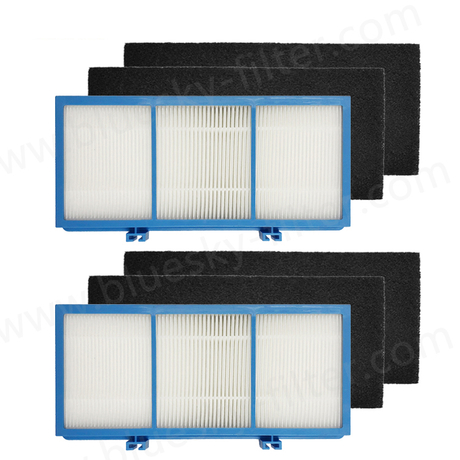 2 HEPA HAPF30AT + 4 Carbon HAP240 Air Purifier Filters for Holmes AER1 ...