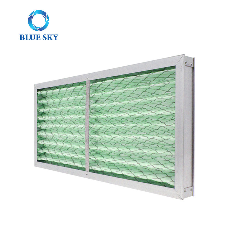 Aluminum Frame Air Conditioning Purification Medium Efficiency F7 F8 F9 ...