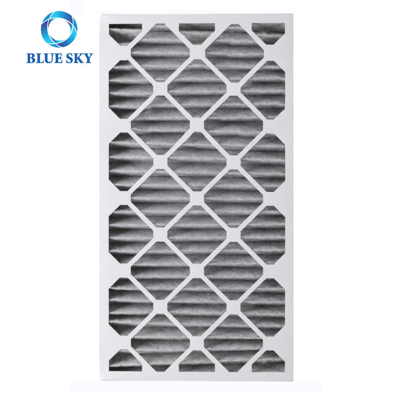 Customized MERV 8 Pleated AC Furnace Air Filter with Activated Carbon ...